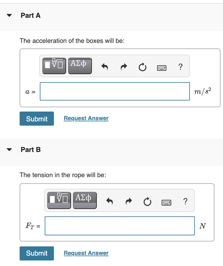 Solved Suppose the system below is released from rest and is | Chegg.com