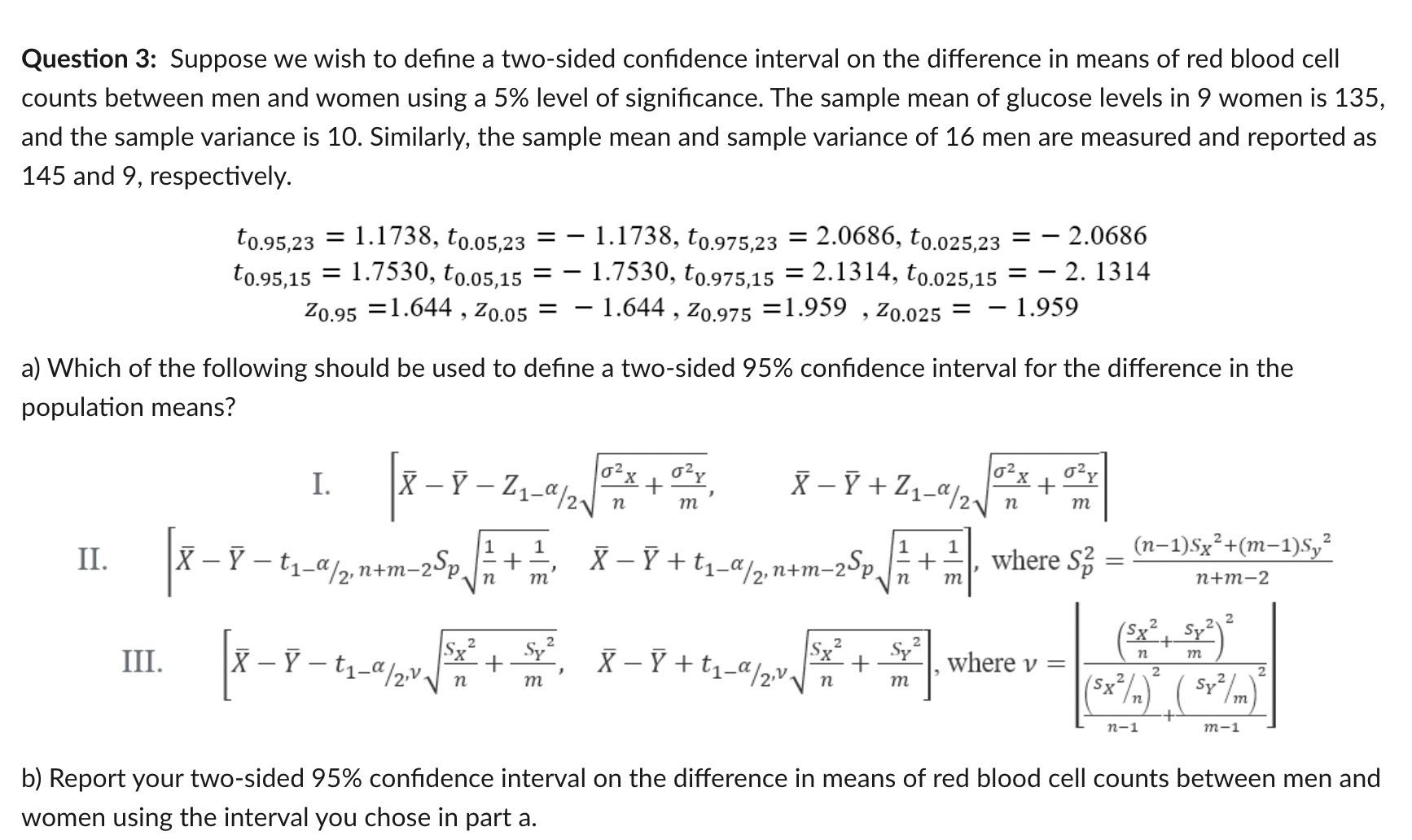 Question 3: Suppose we wish to define a two-sided | Chegg.com