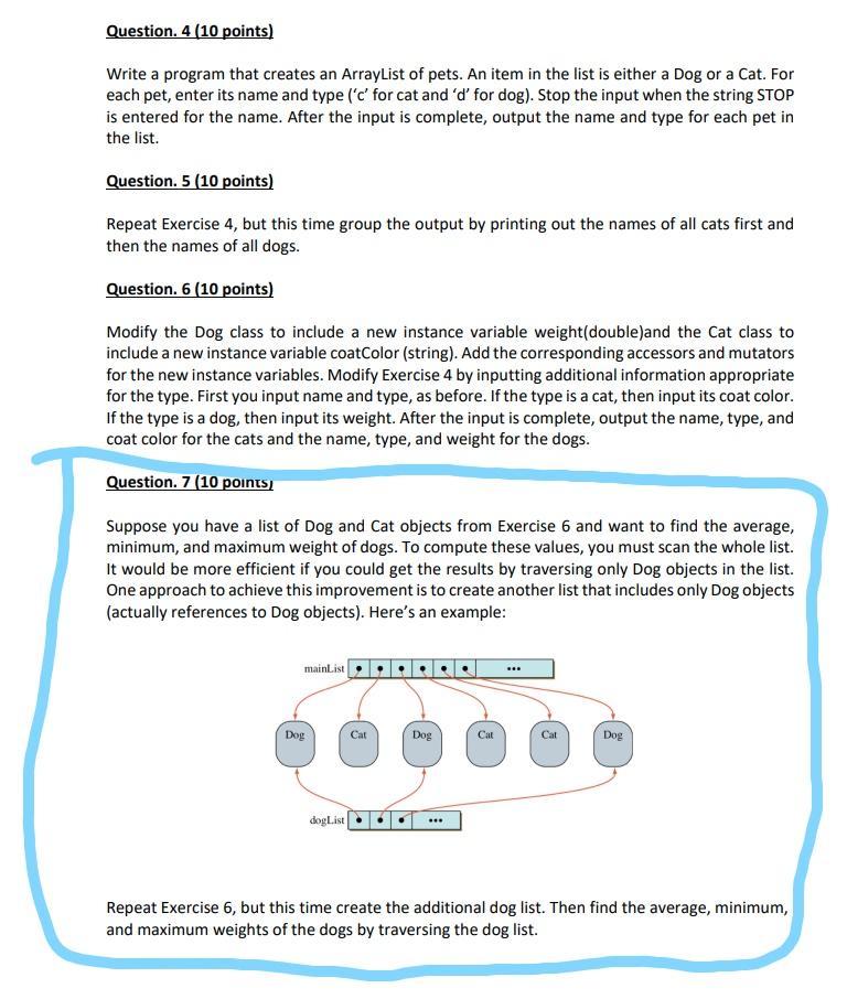 Solved Question 4 10 Points Write A Program That Creates 8020