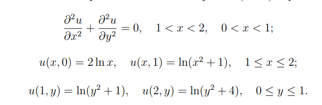 Solved Known problem of elliptic partial differential | Chegg.com