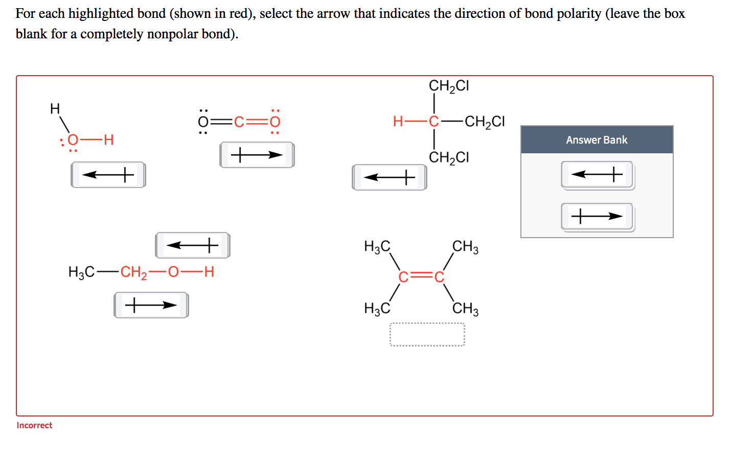 Solved For each highlighted bond (shown in red), select the | Chegg.com Solved For each highlighted bond (shown in red), select the | Chegg.com