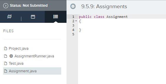 Solved In this lesson, we are going to create an Assignment | Chegg.com