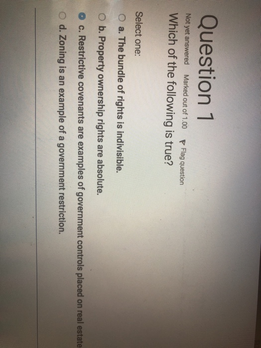 Solved Question 1 Not yet answered Marked out of 1.00 Flag | Chegg.com Solved Question 1 Not yet answered Marked out of 1.00 Flag | Chegg.com