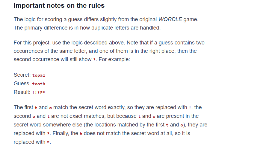 Solved Instructions The beloved word-guessing game WORDLE is | Chegg.com