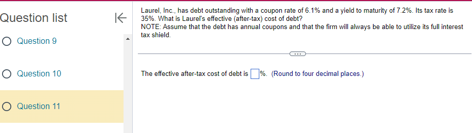 Solved Question list EJH has a beta of 1.4,CSH has a beta of | Chegg.com
