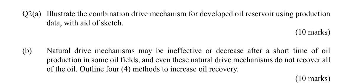 Solved Q2(a) Illustrate the combination drive mechanism for | Chegg.com