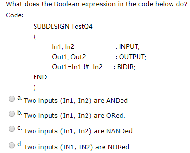 Solved What does the Boolean expression in the code below | Chegg.com