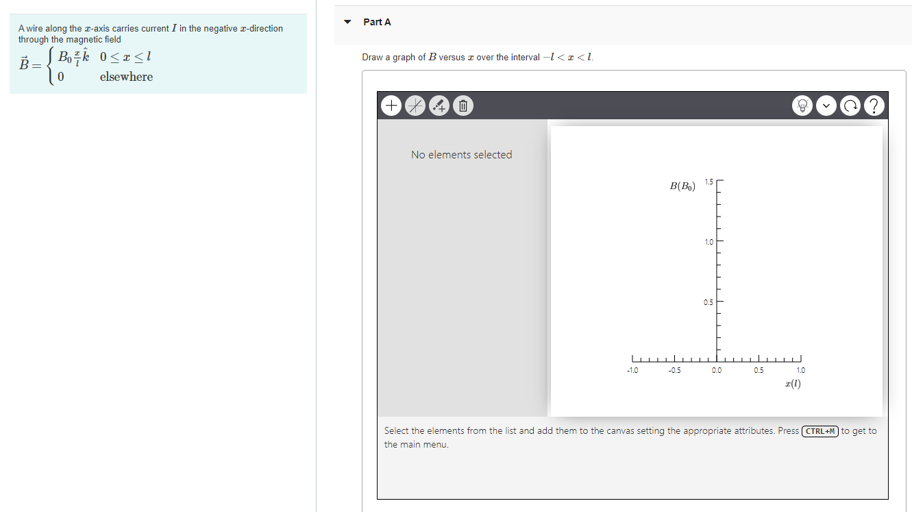 Solved Part A A wire along the z-axis carries current I in | Chegg.com