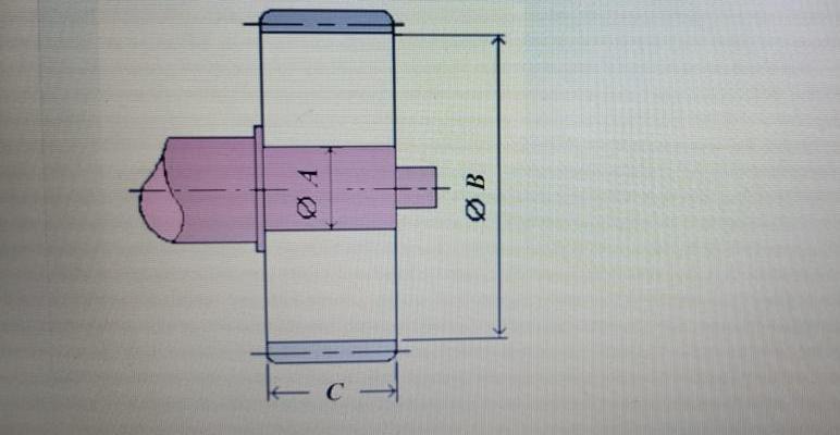 A gear made of cast iron is passed over a steel shaft | Chegg.com