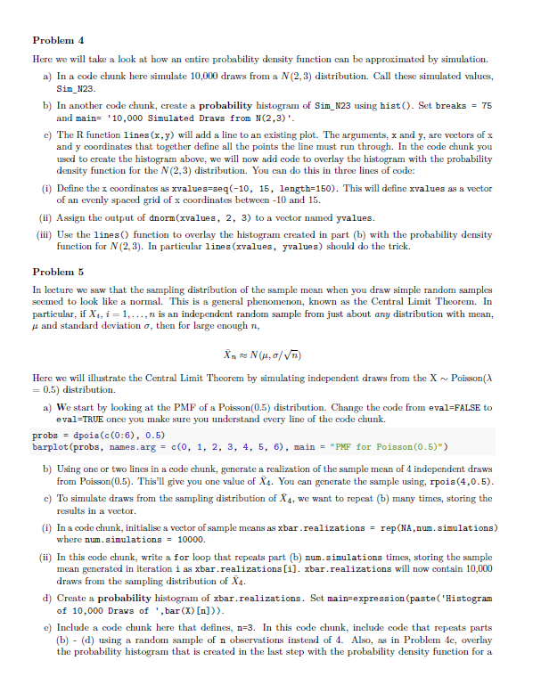 Problem 4 Here we will take a look at how an entire | Chegg.com