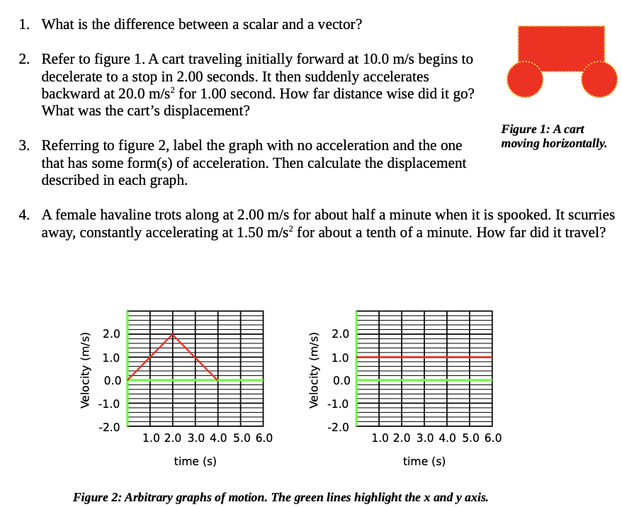 Solved 1. What is the difference between a scalar and a | Chegg.com