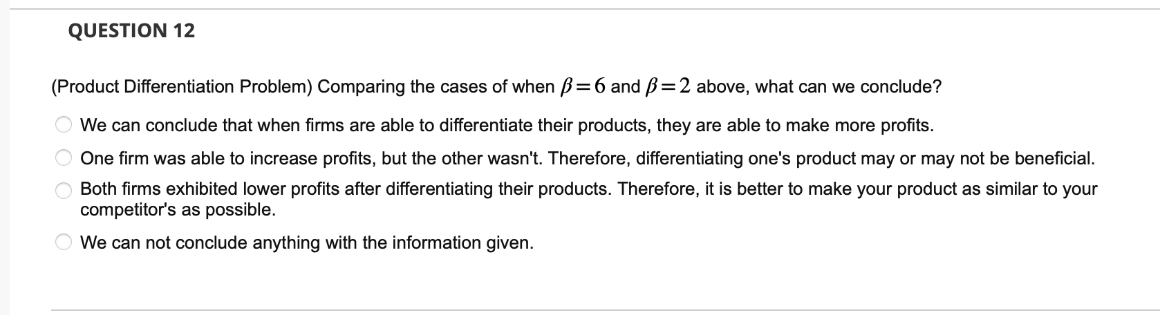 Solved One strategy that firms often strive for is what is | Chegg.com