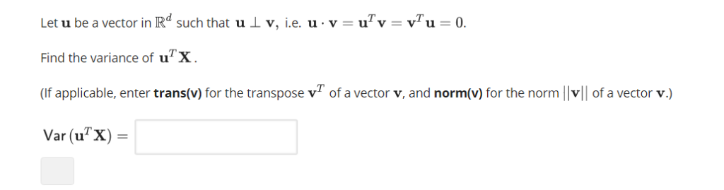 Solved Suppose X is a random vector, where X = (X(1), . . . | Chegg.com