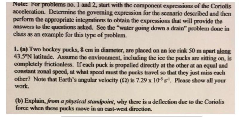 Solved Note: For problems no. 1 and 2, start with the | Chegg.com