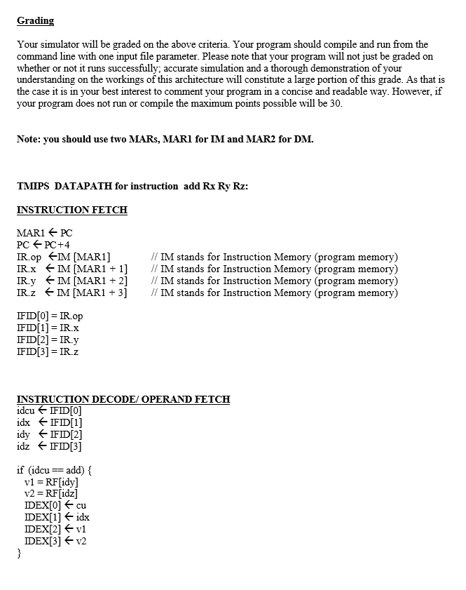 The Problem Using C programming language write a | Chegg.com