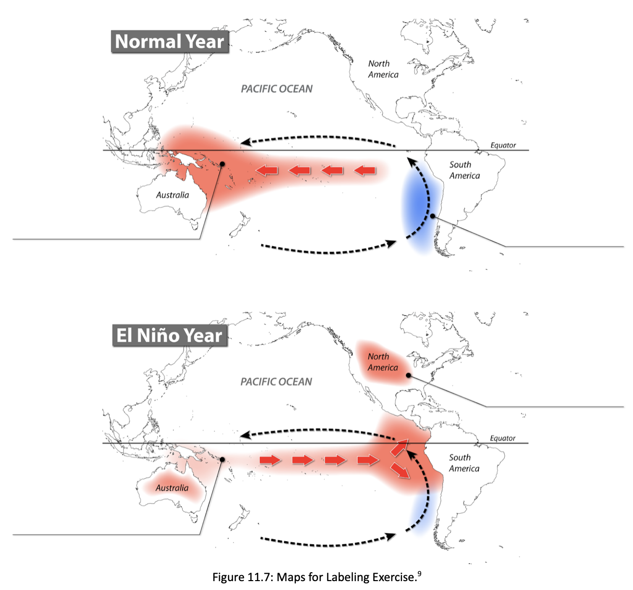 Solved Lab Question 6. Refer to your labeled maps in Figure | Chegg.com