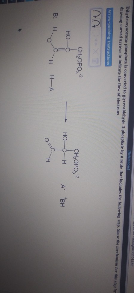 Solved Dihydroxy acetone phosphate is converted to | Chegg.com