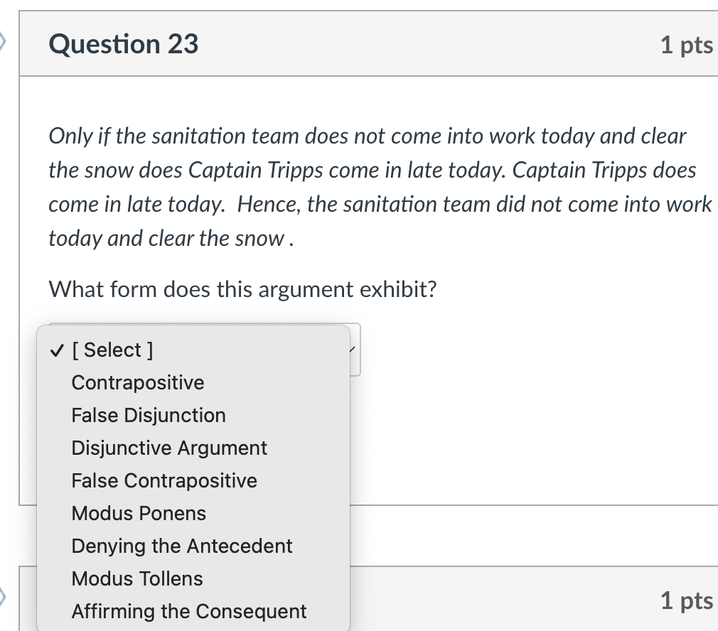 Only if the sanitation team does not come into work | Chegg.com Only if the sanitation team does not come into work | Chegg.com