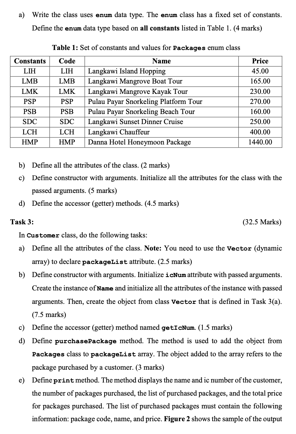 Solved PROBLEM-SOLVING (100 Marks) Write four (4) complete | Chegg.com