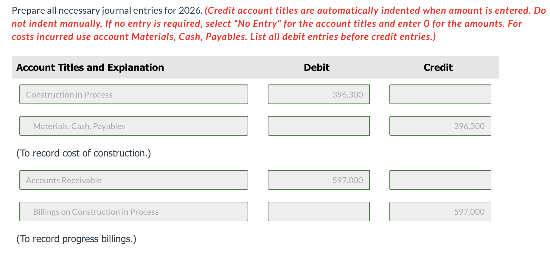 Solved During 2025 , Blossom Company started a construction | Chegg.com
