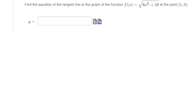 Solved Find the equation of the tangent line to the graph of | Chegg.com