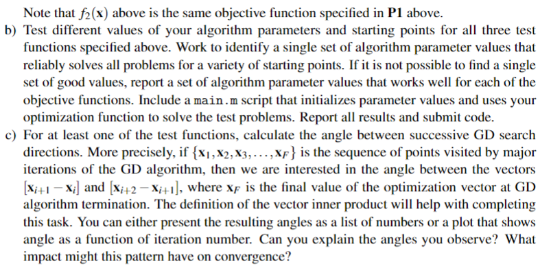 Solved P3: In P1 above you implemented gradient descent | Chegg.com