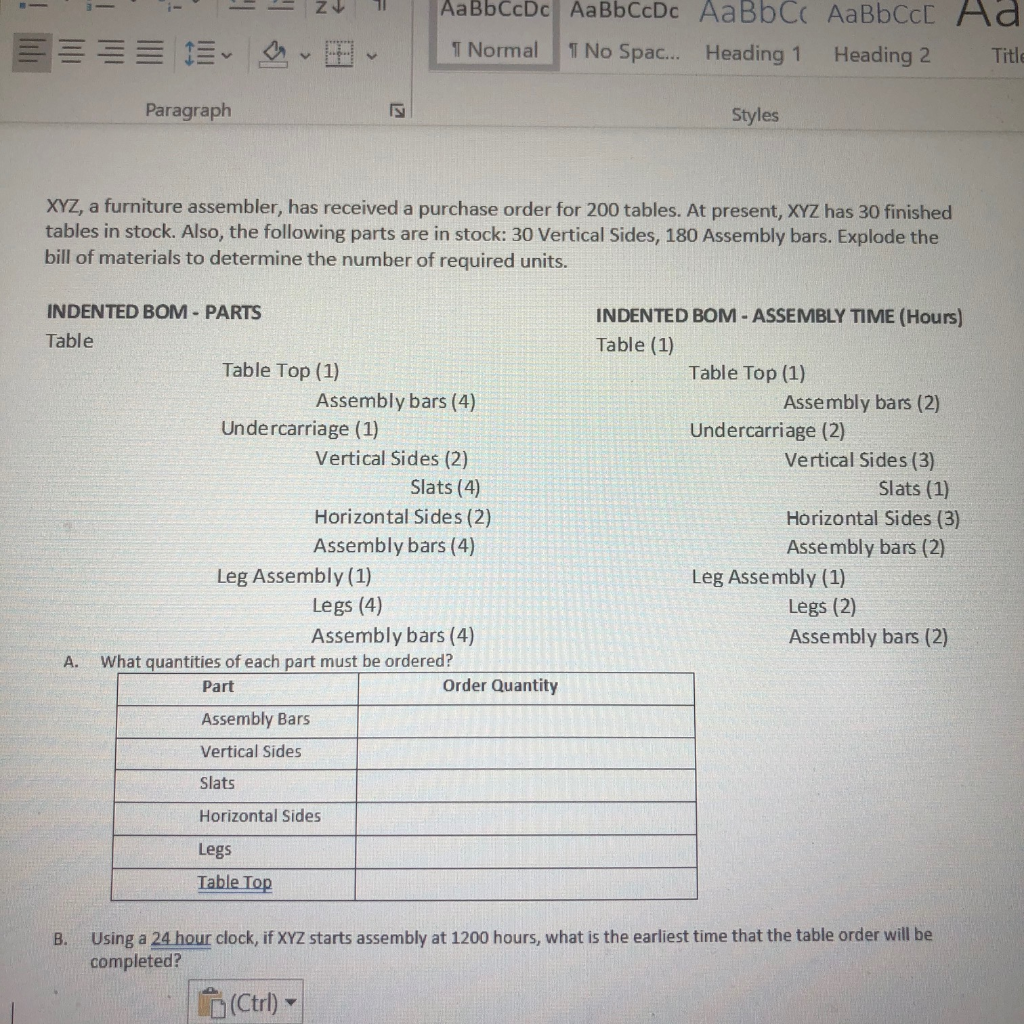 Solved AaBbCcDc AaBbCcDc AaBb Cc AaBbcc Aa 1 Normal I No | Chegg.com