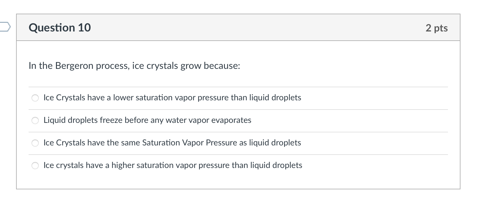 Solved Question 8 2 pts The moist adiabatic lapse rate (for | Chegg.com