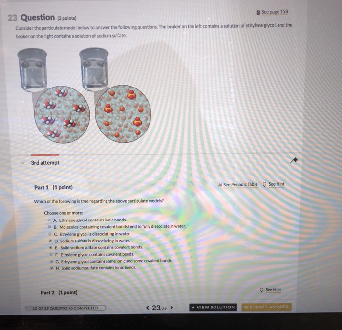 Solved a See page 158 23 Question (2points) Consider the | Chegg.com