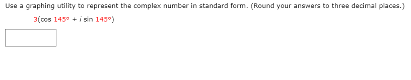 Solved Use a graphing utility to represent the complex | Chegg.com