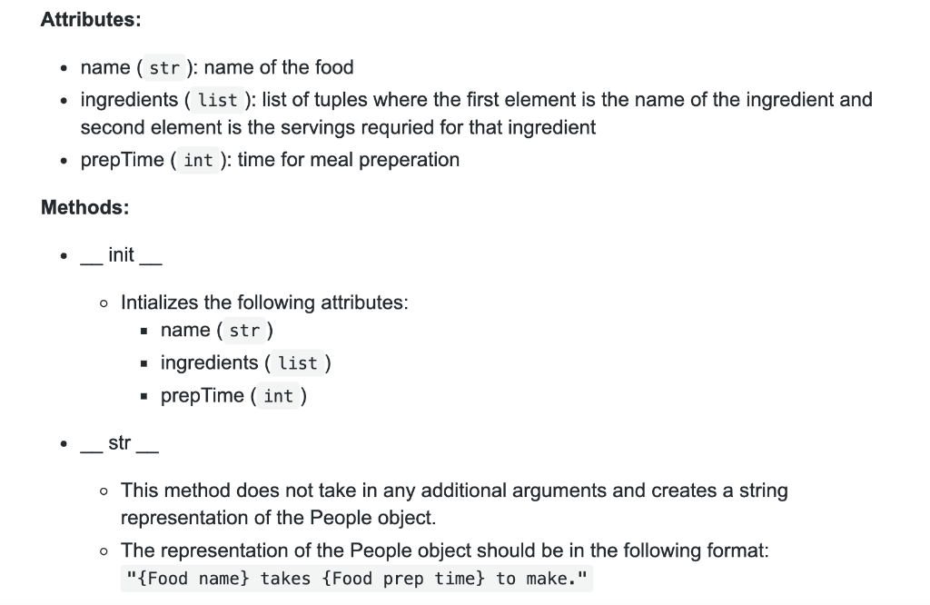 Solved Python Object Oriented Programming This Is The