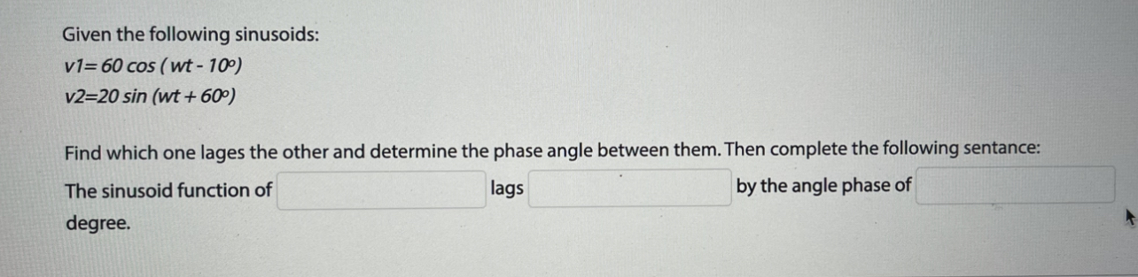 Solved Given the following | Chegg.com