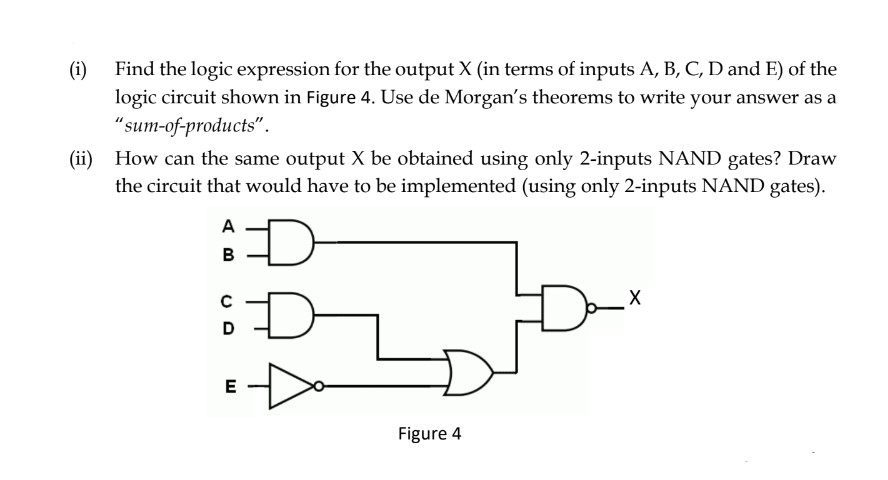 Solved Please attempt both parts (i) and (ii) of the | Chegg.com