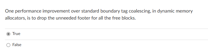 Solved One performance improvement over standard boundary | Chegg.com