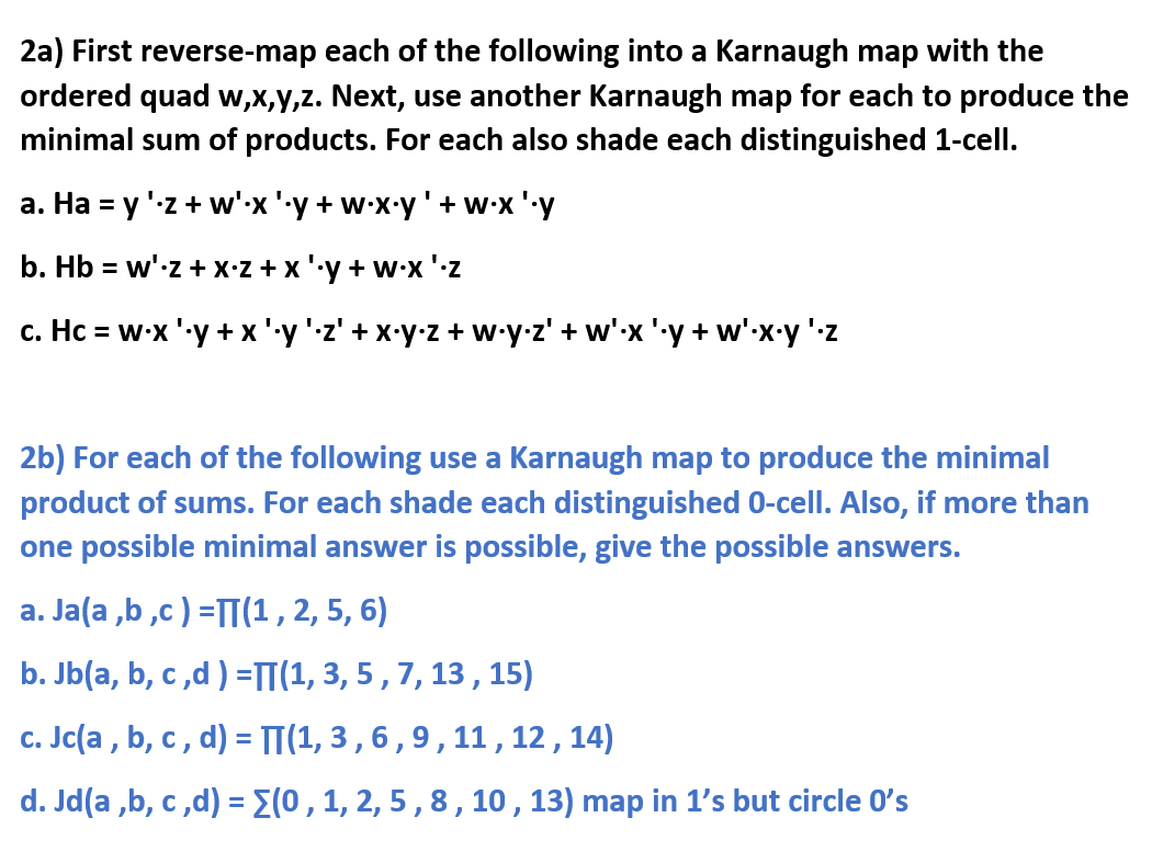 Solved 2a) First reverse-map each of the following into a | Chegg.com