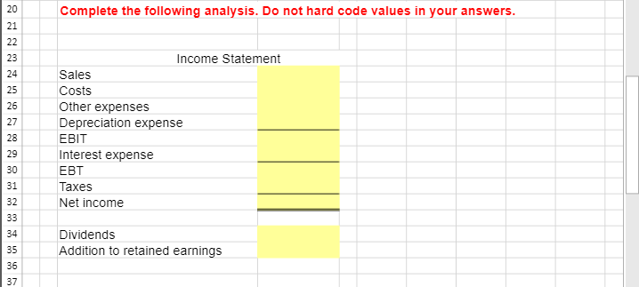 Solved 1. Calculate the operating cash flow and net working | Chegg.com