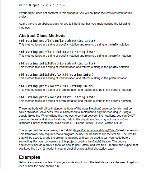 Solved Instructions For Programming Project 2, you will | Chegg.com