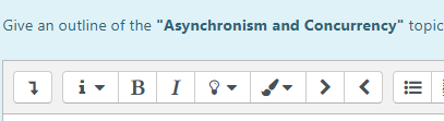 Give an outline of the "Asynchronism and Concurrency" | Chegg.com