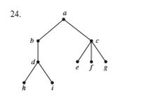 Solved write the list of nodes resulting from a preorder | Chegg.com