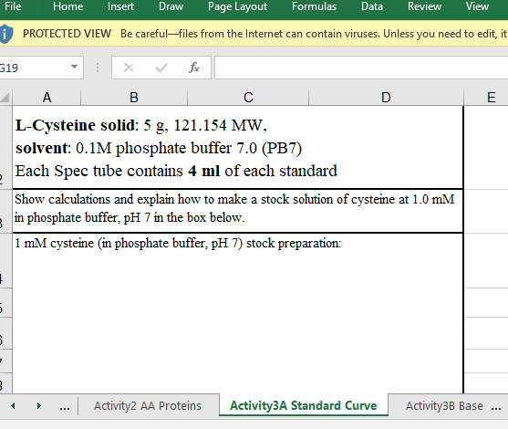 Solved File Home Insert Draw Data Review View Page Layout | Chegg.com