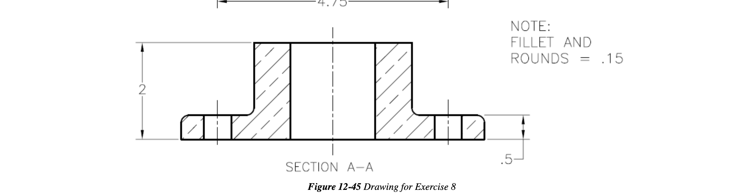 Solved Exercise 8 (Hatch) Figure 12-45 shows the top and | Chegg.com