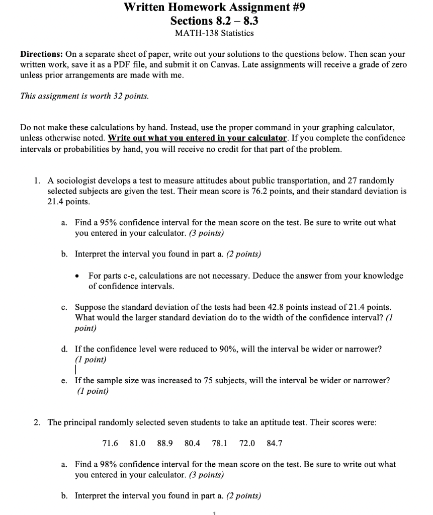 Solved Do not make these calculations by hand. Instead, use | Chegg.com