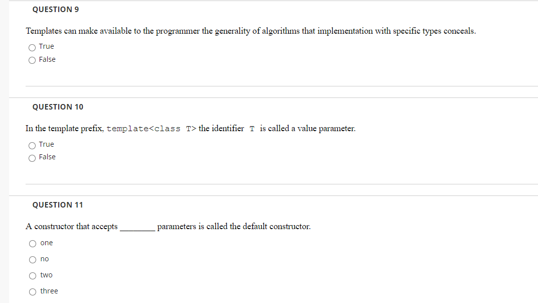 Solved QUESTIONS Templates can make available to the | Chegg.com