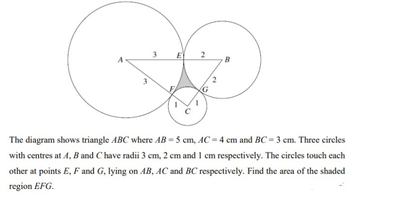 Solved 3 3 Ε E 2 2 А B 3 3 2 G F 1 с The diagram shows | Chegg.com