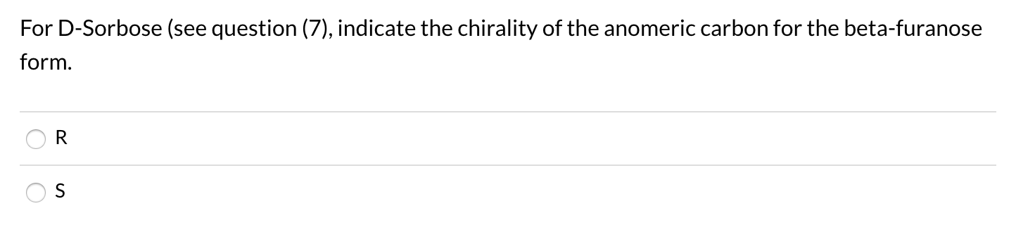 Solved Translate the Fisher projection of D-Sorbose (below) | Chegg.com