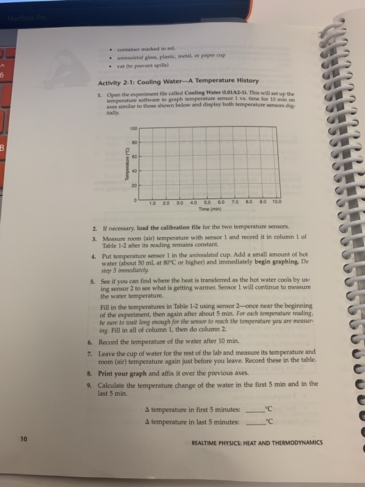 Name PRE-LAB PREPARATION SHEET FOR LAB 1: | Chegg.com