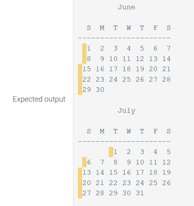 Solved I have code that's programmed to run a calendar year | Chegg.com