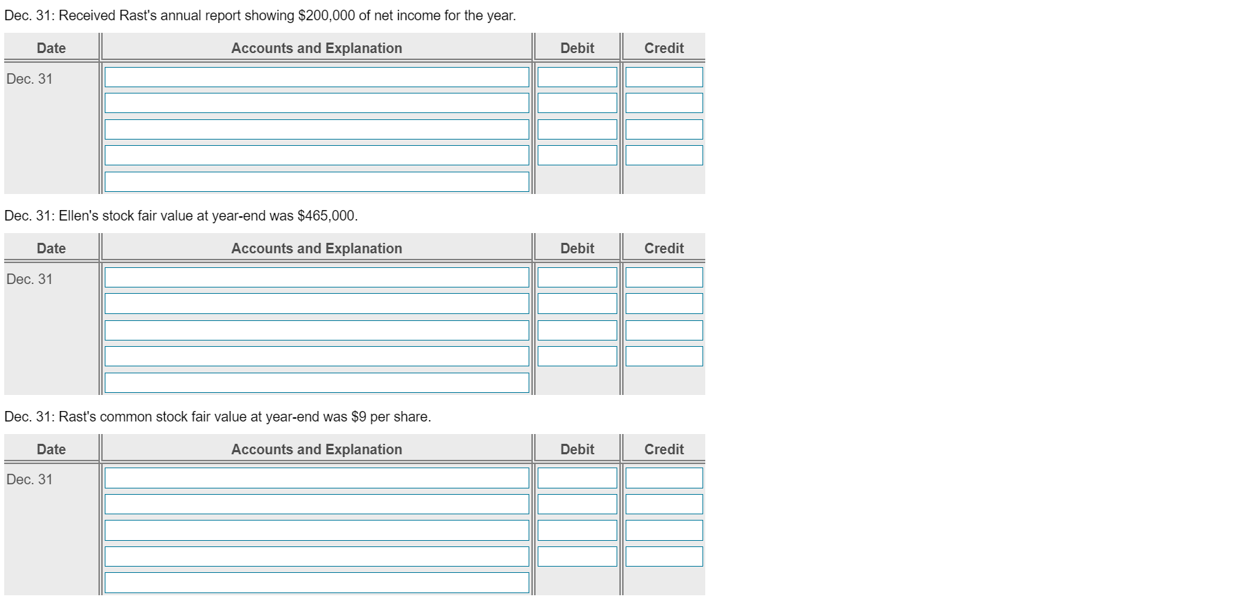 Requirements May 15: Received a cash dividend of | Chegg.com