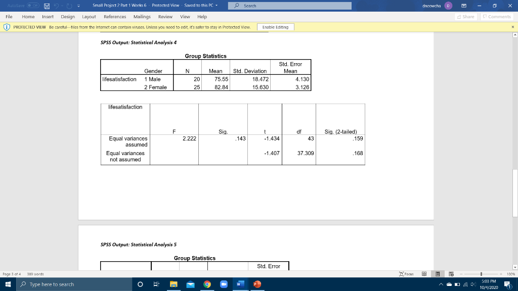 Solved I need to solve these two output tables based on the | Chegg.com