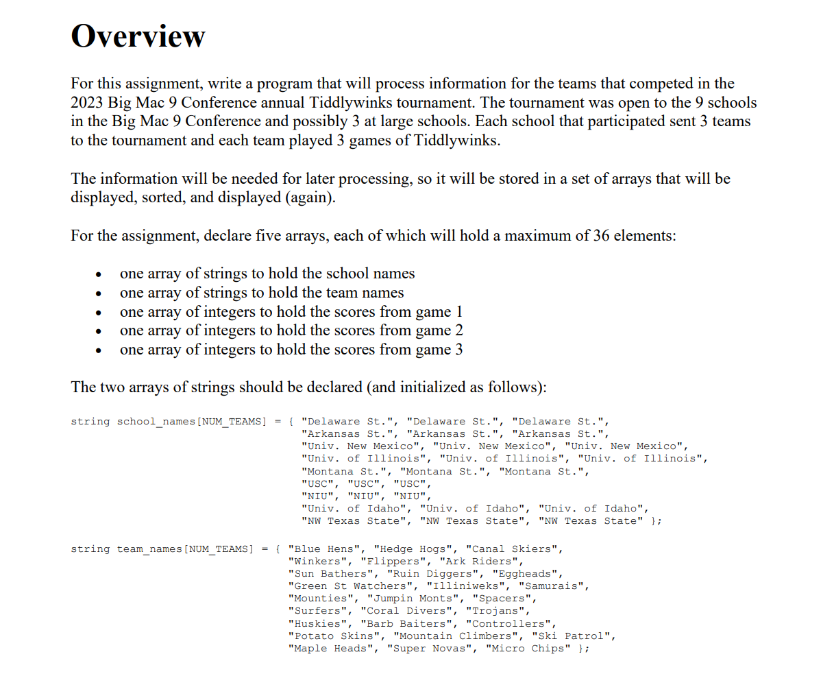 Solved There are two version for this program, I'm looking | Chegg.com